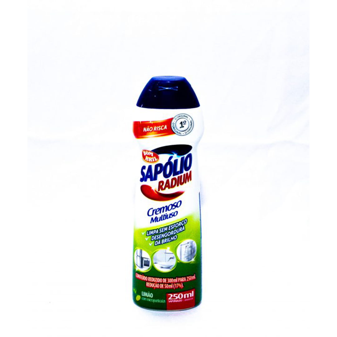 SAPOLIO CREMOSO 250ML RADIUM LIMAO – Ever Limp